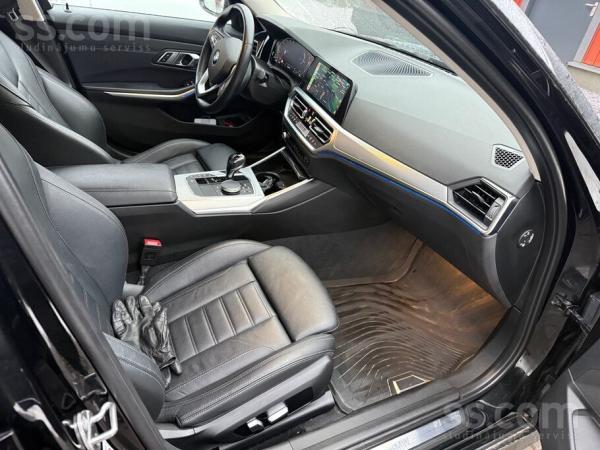 Melns BMW 320 2021 Ogre, ar dzinēja tilpumu 2.00 L un nobraukumu 61 tūkst. km par 26700 €, foto 7 vietnē AUTOMOTO.COM.LV
