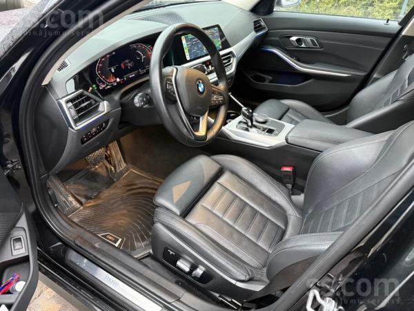 Melns BMW 320 2021 Ogre, ar dzinēja tilpumu 2.00 L un nobraukumu 61 tūkst. km par 26700 €, foto 8 vietnē AUTOMOTO.COM.LV