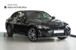 Black BMW 320 2022 in Riga, with an engine capacity of 2.00 L and mileage of 134 thousand km for 26500 €, photo 9 on AUTOMOTO.COM.LV