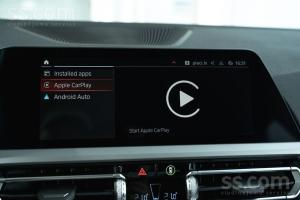 Black BMW 320 2022 in Riga, with an engine capacity of 2.00 L and mileage of 134 thousand km for 26500 €, photo 16 on AUTOMOTO.COM.LV