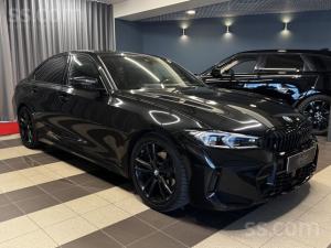 Black BMW 320 2023 in Riga, with an engine capacity of 2.00 L and mileage of 52 thousand km for 4880 €, photo 3 on AUTOMOTO.COM.LV