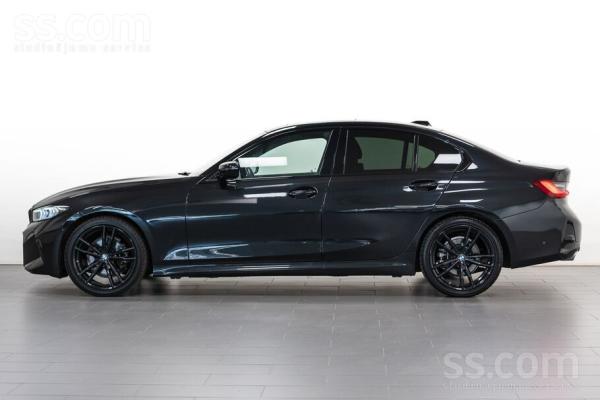 Black BMW 320 2023 in Riga, with an engine capacity of 2.00 L and mileage of 60 thousand km for 37500 €, photo 2 on AUTOMOTO.COM.LV