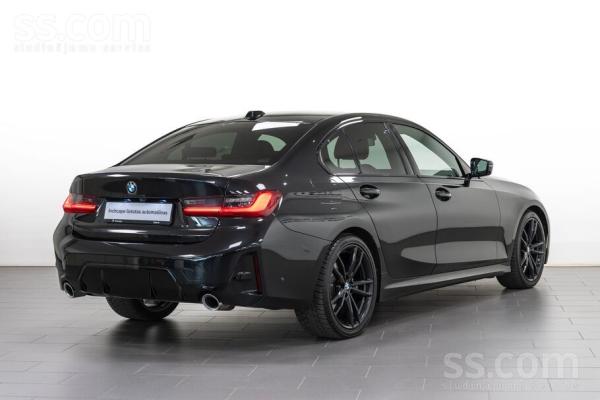 Black BMW 320 2023 in Riga, with an engine capacity of 2.00 L and mileage of 60 thousand km for 37500 €, photo 4 on AUTOMOTO.COM.LV