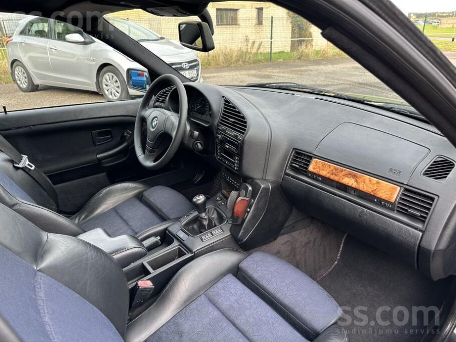 Melns BMW 320 1996 Valmiera, ar dzinēja tilpumu 2.00 L un nobraukumu 297 tūkst. km par 4900 €, foto 29 vietnē AUTOMOTO.COM.LV
