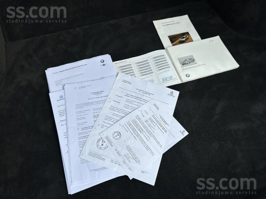 Melns BMW 320 1996 Valmiera, ar dzinēja tilpumu 2.00 L un nobraukumu 297 tūkst. km par 4900 €, foto 35 vietnē AUTOMOTO.COM.LV
