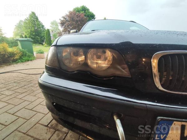 Melns BMW 320 1999 Aizkraukle, ar dzinēja tilpumu 2.00 L un nobraukumu 45 tūkst. km par 1234 €, foto 1 vietnē AUTOMOTO.COM.LV