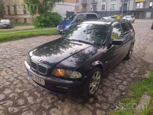 Black BMW 320 2000 in Riga, with an engine capacity of 2.00 L and mileage of 319 thousand km for 1850 €, photo  on AUTOMOTO.COM.LV