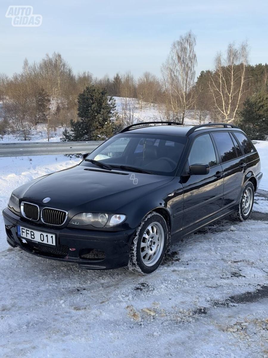 Melns BMW 320 2001 Anykščiai, ar dzinēja tilpumu 2.00 L un nobraukumu 471 tūkst. km par 1450 €, foto 1 vietnē AUTOMOTO.COM.LV