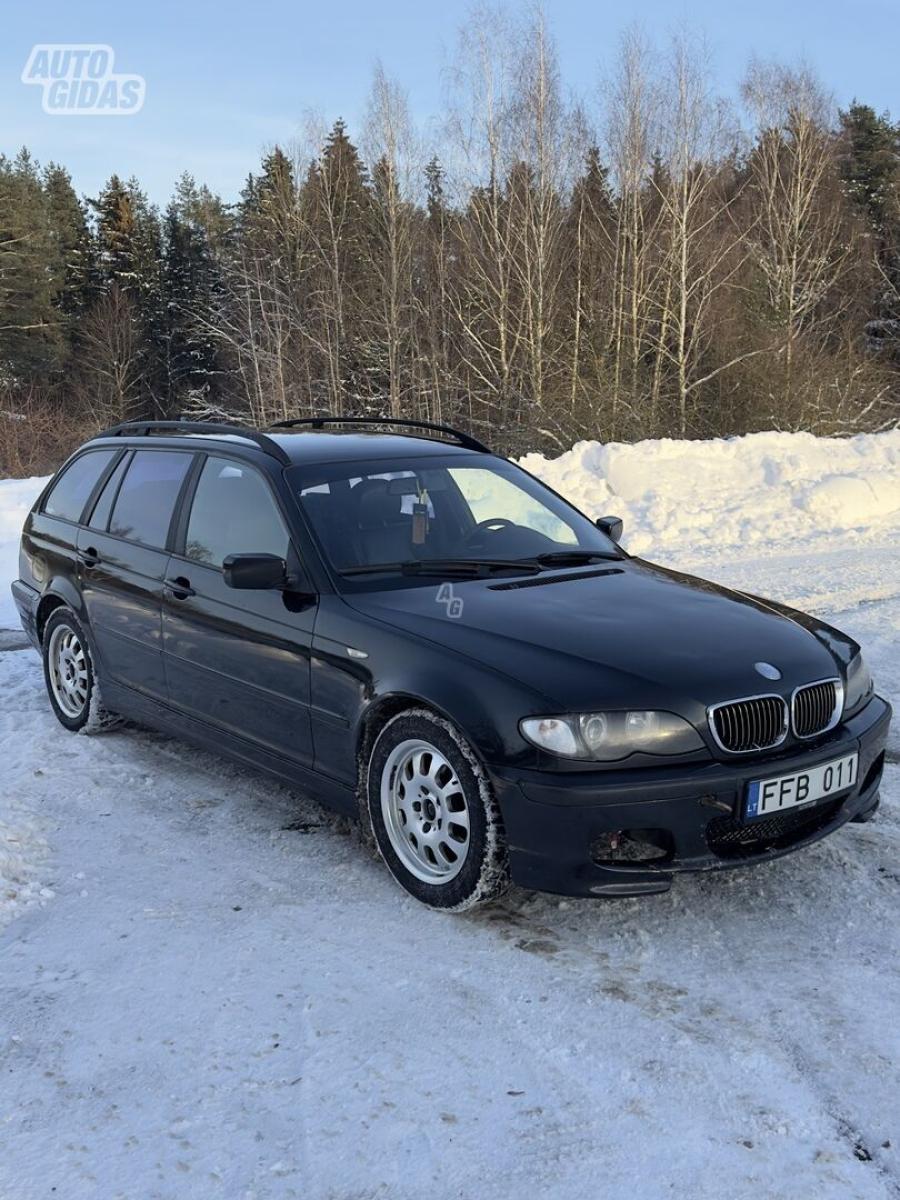 Melns BMW 320 2001 Anykščiai, ar dzinēja tilpumu 2.00 L un nobraukumu 471 tūkst. km par 1450 €, foto 3 vietnē AUTOMOTO.COM.LV