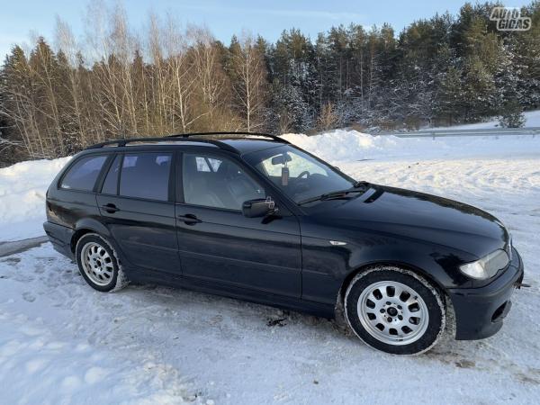Black BMW 320 2001 in Anyksciai, with an engine capacity of 2.00 L and mileage of 471 thousand km for 1450 €, photo 4 on AUTOMOTO.COM.LV