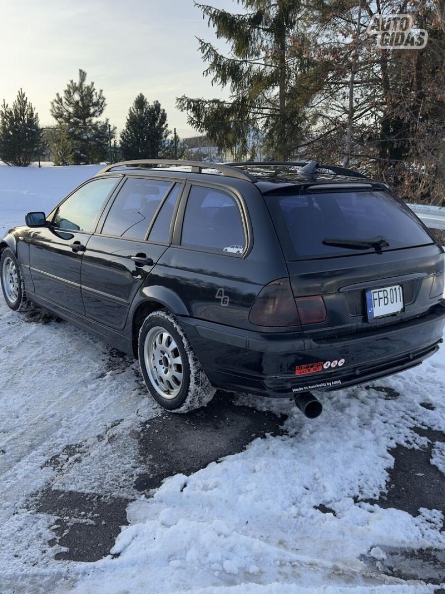 Melns BMW 320 2001 Anykščiai, ar dzinēja tilpumu 2.00 L un nobraukumu 471 tūkst. km par 1450 €, foto 6 vietnē AUTOMOTO.COM.LV