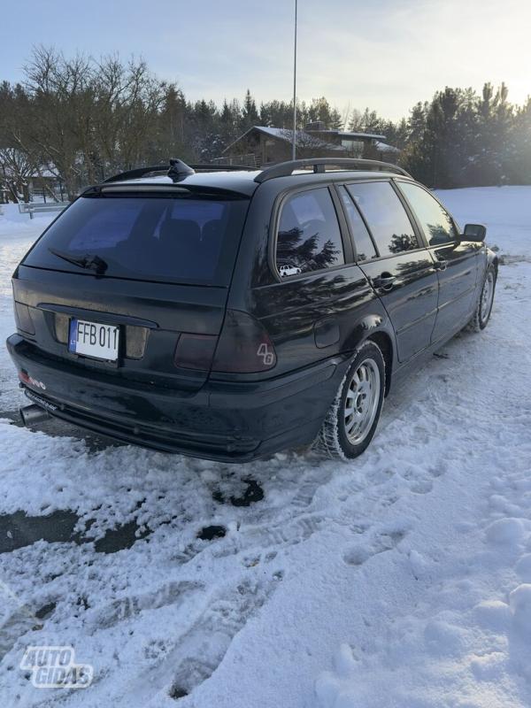 Black BMW 320 2001 in Anyksciai, with an engine capacity of 2.00 L and mileage of 471 thousand km for 1450 €, photo 8 on AUTOMOTO.COM.LV