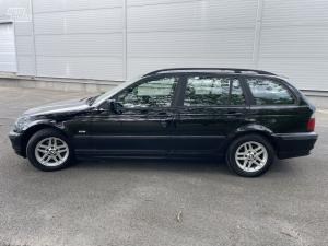 Black BMW 320 2001 in Alytus, with an engine capacity of 2.00 L and mileage of 340 thousand km for 1500 €, photo 5 on AUTOMOTO.COM.LV