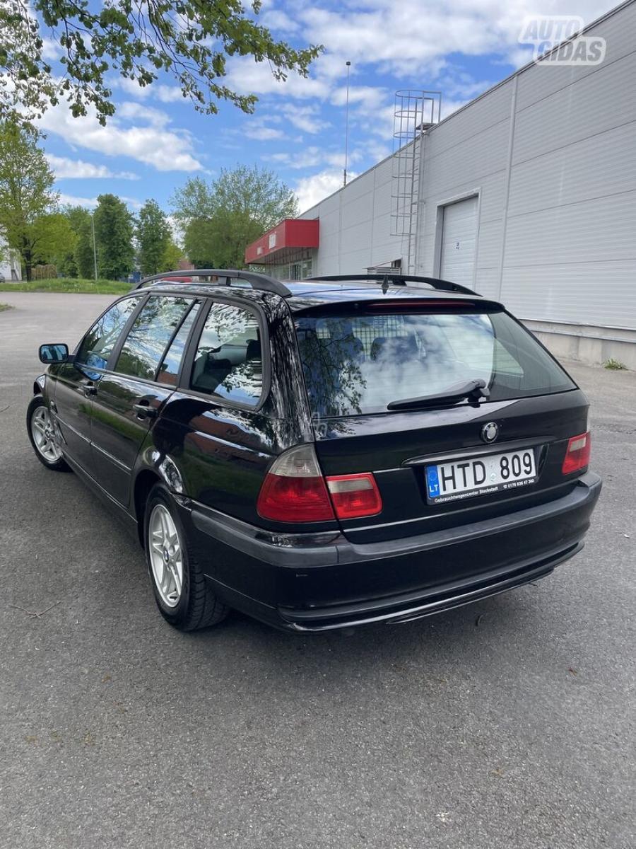 Black BMW 320 2001 in Alytus, with an engine capacity of 2.00 L and mileage of 340 thousand km for 1500 €, photo 6 on AUTOMOTO.COM.LV