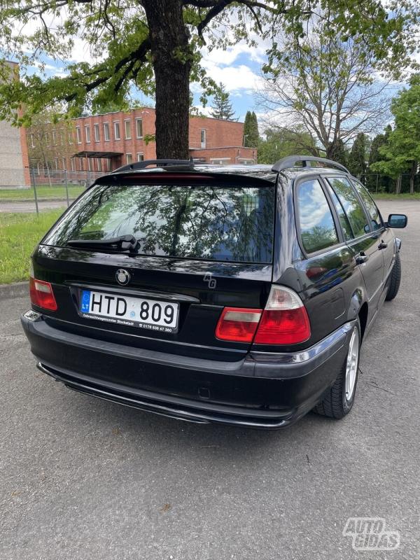 Black BMW 320 2001 in Alytus, with an engine capacity of 2.00 L and mileage of 340 thousand km for 1500 €, photo 7 on AUTOMOTO.COM.LV