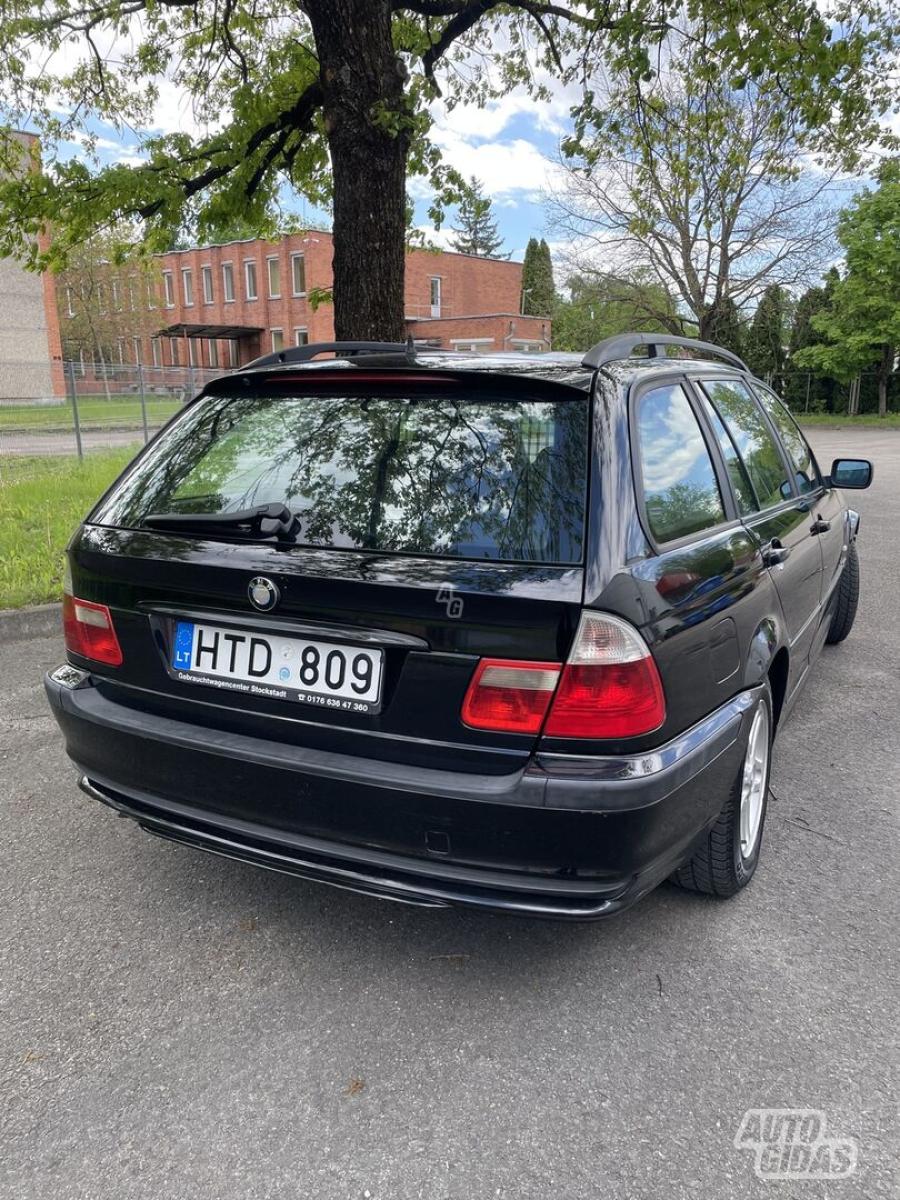 Black BMW 320 2001 in Alytus, with an engine capacity of 2.00 L and mileage of 340 thousand km for 1500 €, photo 8 on AUTOMOTO.COM.LV
