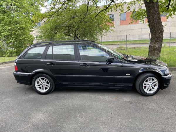 Black BMW 320 2001 in Alytus, with an engine capacity of 2.00 L and mileage of 340 thousand km for 1500 €, photo 8 on AUTOMOTO.COM.LV