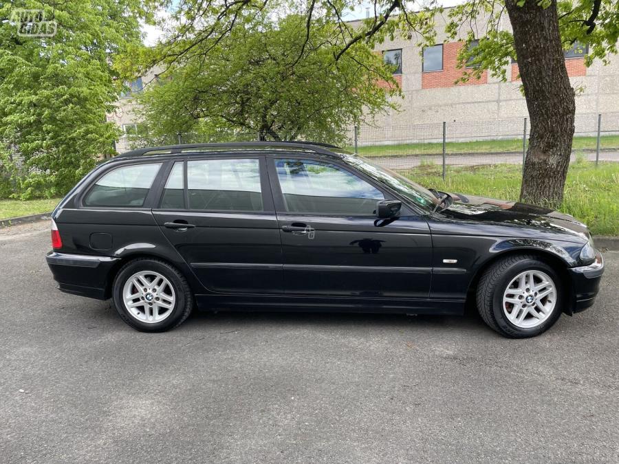 Black BMW 320 2001 in Alytus, with an engine capacity of 2.00 L and mileage of 340 thousand km for 1500 €, photo 9 on AUTOMOTO.COM.LV