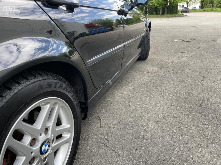 Black BMW 320 2001 in Alytus, with an engine capacity of 2.00 L and mileage of 340 thousand km for 1500 €, photo 13 on AUTOMOTO.COM.LV