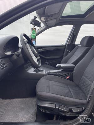 Black BMW 320 2001 in Alytus, with an engine capacity of 2.00 L and mileage of 340 thousand km for 1500 €, photo 14 on AUTOMOTO.COM.LV