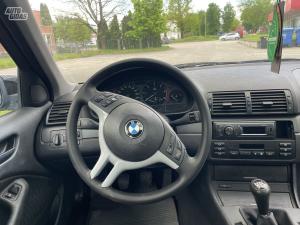 Black BMW 320 2001 in Alytus, with an engine capacity of 2.00 L and mileage of 340 thousand km for 1500 €, photo 16 on AUTOMOTO.COM.LV