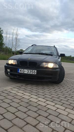 Black BMW 320 2001 in Kraslava, with an engine capacity of 2.00 L and mileage of 478 thousand km for 1200 €, photo  on AUTOMOTO.COM.LV