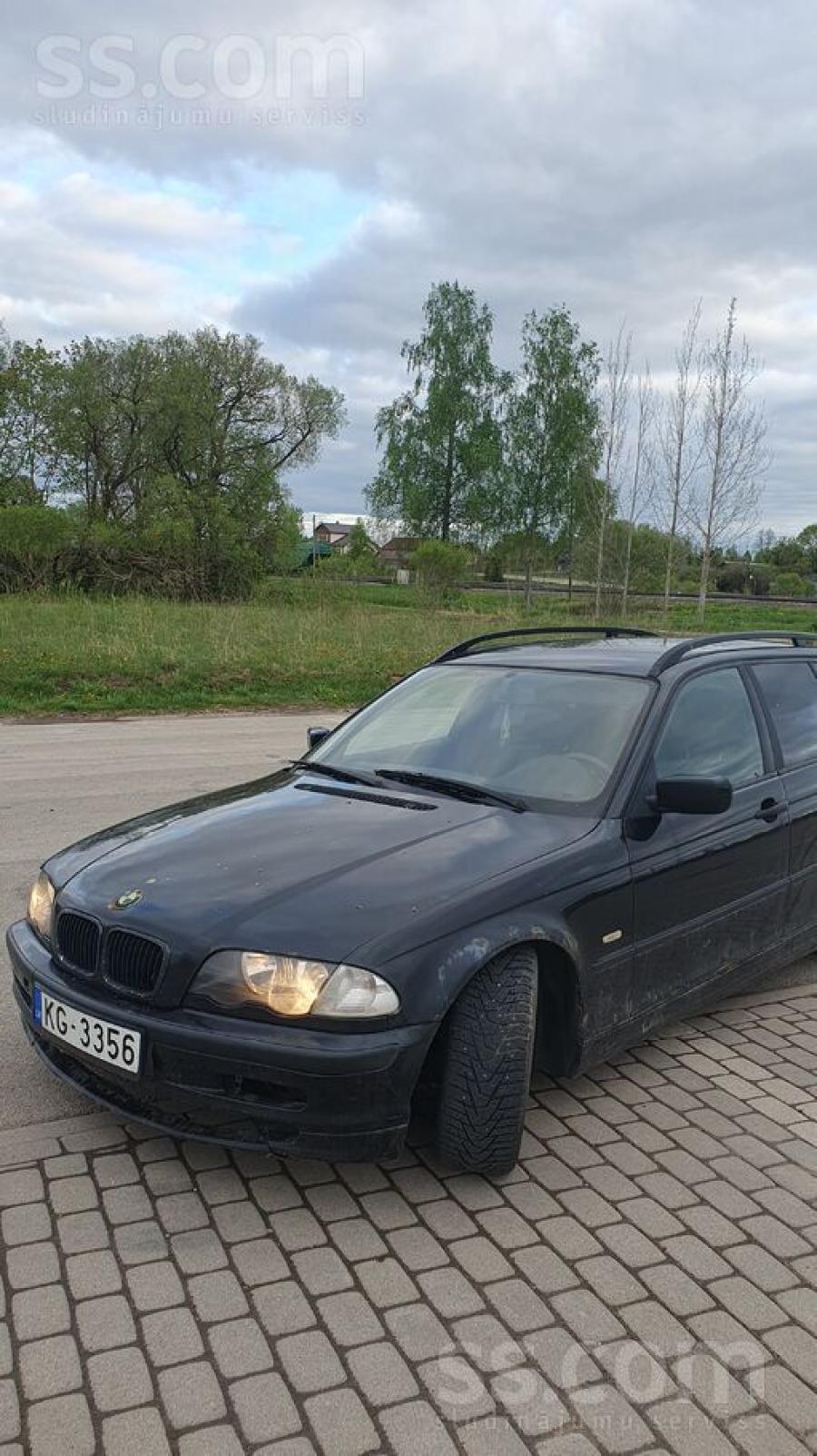 Черный БМВ 320 2001 в Краслава, объемом двигателя 2.00 л и пробегом 478 тыс. км за 1200 €, фото 3 на AUTOMOTO.COM.LV