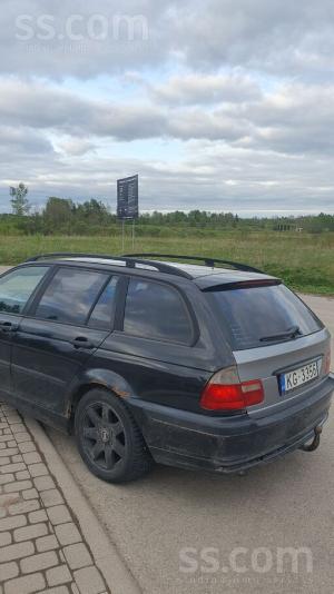 Черный БМВ 320 2001 в Краслава, объемом двигателя 2.00 л и пробегом 478 тыс. км за 1200 €, фото 4 на AUTOMOTO.COM.LV