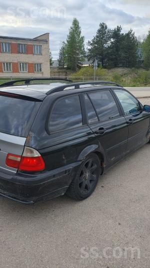 Черный БМВ 320 2001 в Краслава, объемом двигателя 2.00 л и пробегом 478 тыс. км за 1200 €, фото 5 на AUTOMOTO.COM.LV