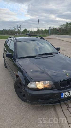 Черный БМВ 320 2001 в Краслава, объемом двигателя 2.00 л и пробегом 478 тыс. км за 1200 €, фото 6 на AUTOMOTO.COM.LV