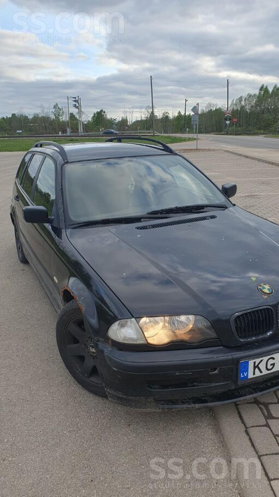 Черный БМВ 320 2001 в Краслава, объемом двигателя 2.00 л и пробегом 478 тыс. км за 1200 €, фото 6 на AUTOMOTO.COM.LV