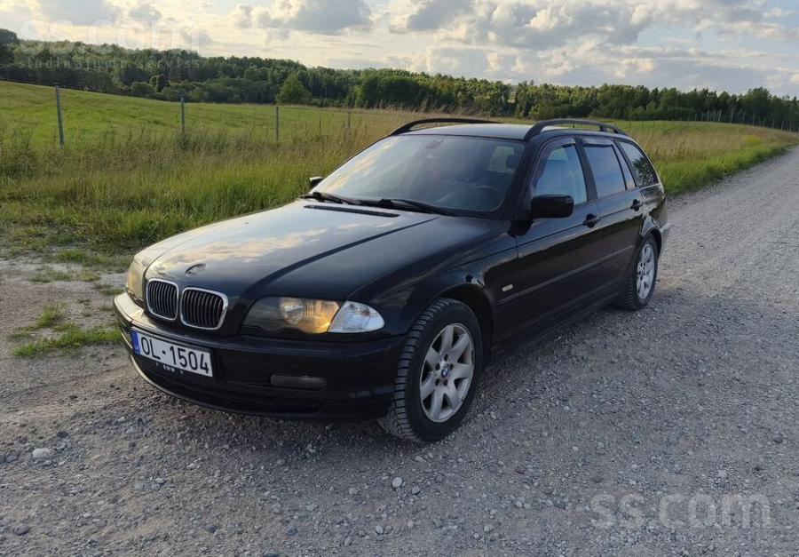 Melns BMW 320 2001 Madona, ar dzinēja tilpumu 2.00 L un nobraukumu 399 tūkst. km par 1750 €, foto 1 vietnē AUTOMOTO.COM.LV