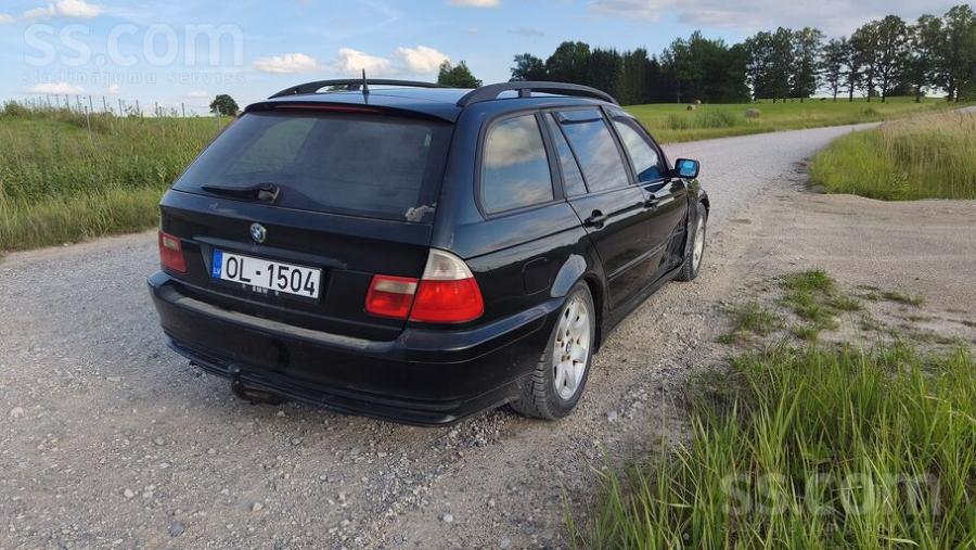Melns BMW 320 2001 Madona, ar dzinēja tilpumu 2.00 L un nobraukumu 399 tūkst. km par 1750 €, foto 4 vietnē AUTOMOTO.COM.LV