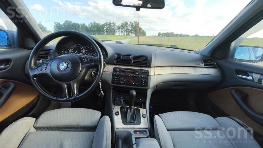 Melns BMW 320 2001 Madona, ar dzinēja tilpumu 2.00 L un nobraukumu 399 tūkst. km par 1750 €, foto 6 vietnē AUTOMOTO.COM.LV