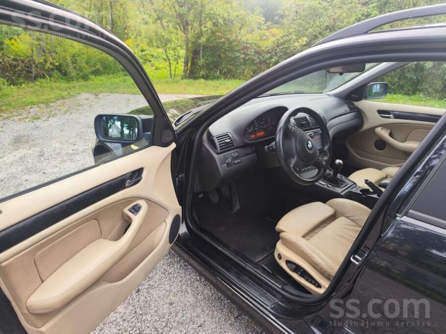Черный БМВ 320 2001 в Рига, объемом двигателя 2.00 л и пробегом 298 тыс. км за 2999 €, фото 14 на AUTOMOTO.COM.LV