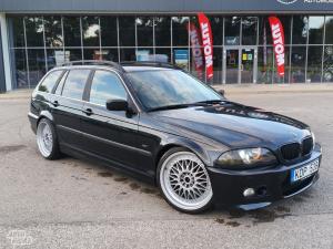 Black BMW 320 2001 in Alytus, with an engine capacity of 2.20 L and mileage of 320 thousand km for 2300 €, photo  on AUTOMOTO.COM.LV