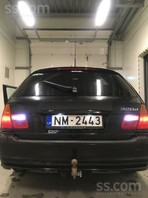 Melns BMW 320 2002 Bauska, ar dzinēja tilpumu 2.00 L un nobraukumu 342 tūkst. km par 1600 €, foto 6 vietnē AUTOMOTO.COM.LV