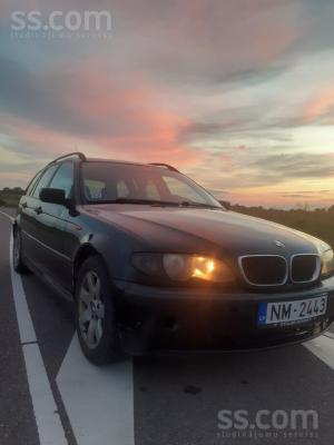 Melns BMW 320 2002 Bauska, ar dzinēja tilpumu 2.00 L un nobraukumu 342 tūkst. km par 1600 €, foto 8 vietnē AUTOMOTO.COM.LV