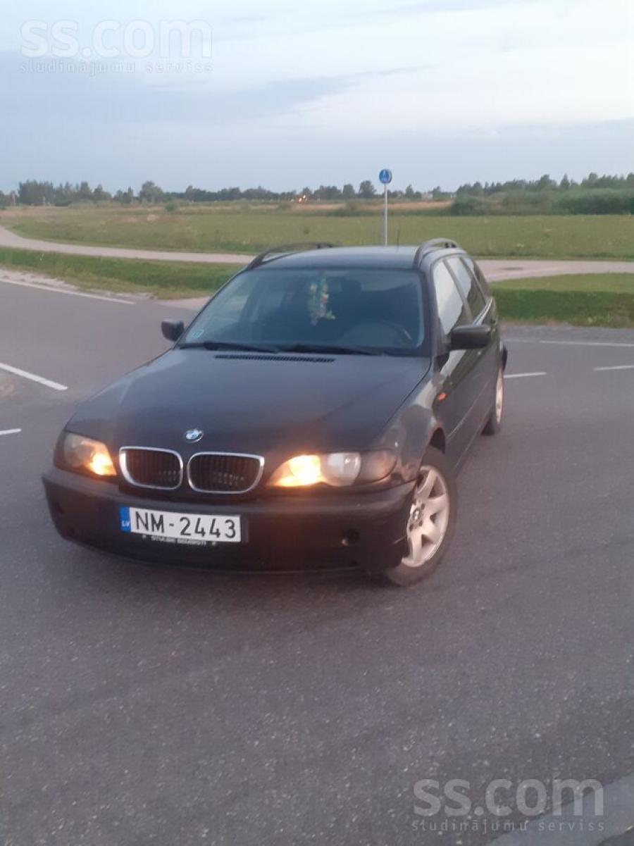 Melns BMW 320 2002 Bauska, ar dzinēja tilpumu 2.00 L un nobraukumu 342 tūkst. km par 1600 €, foto 9 vietnē AUTOMOTO.COM.LV