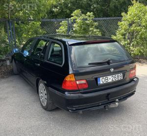 Melns BMW 320 2002 Rīga, ar dzinēja tilpumu 2.00 L un nobraukumu 319 tūkst. km par 950 €, foto 3 vietnē AUTOMOTO.COM.LV