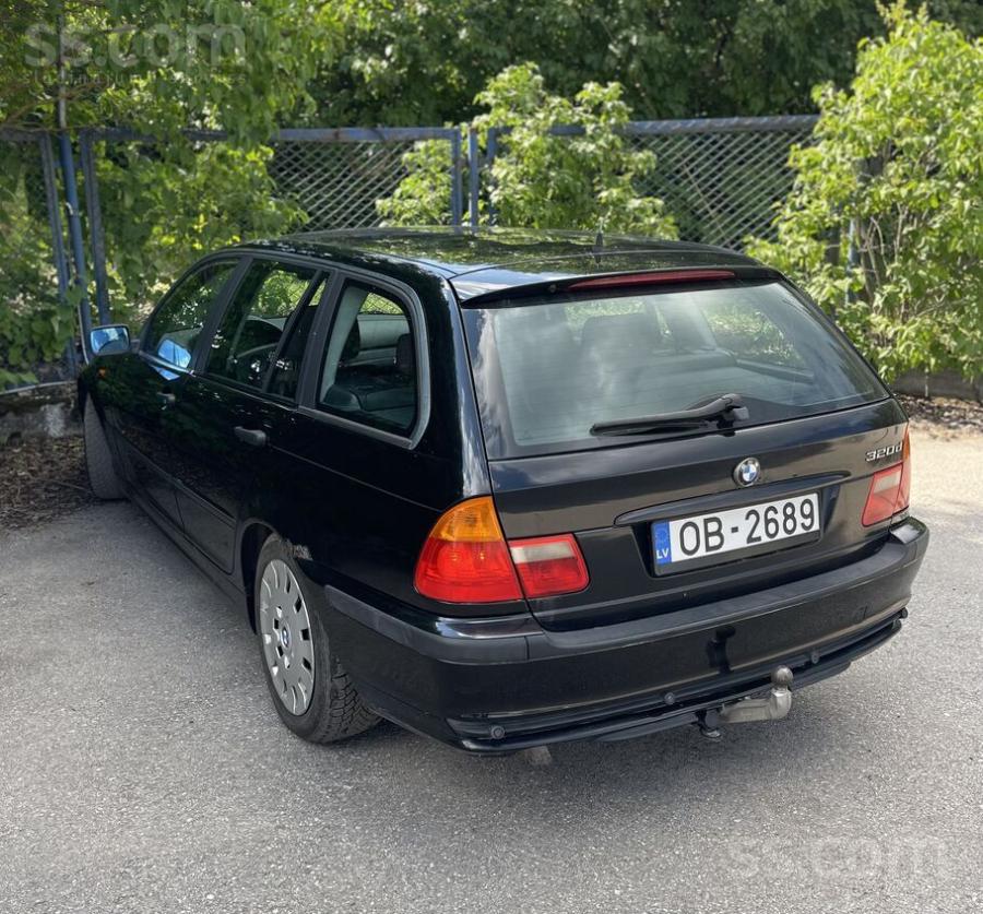 Melns BMW 320 2002 Rīga, ar dzinēja tilpumu 2.00 L un nobraukumu 319 tūkst. km par 950 €, foto 3 vietnē AUTOMOTO.COM.LV