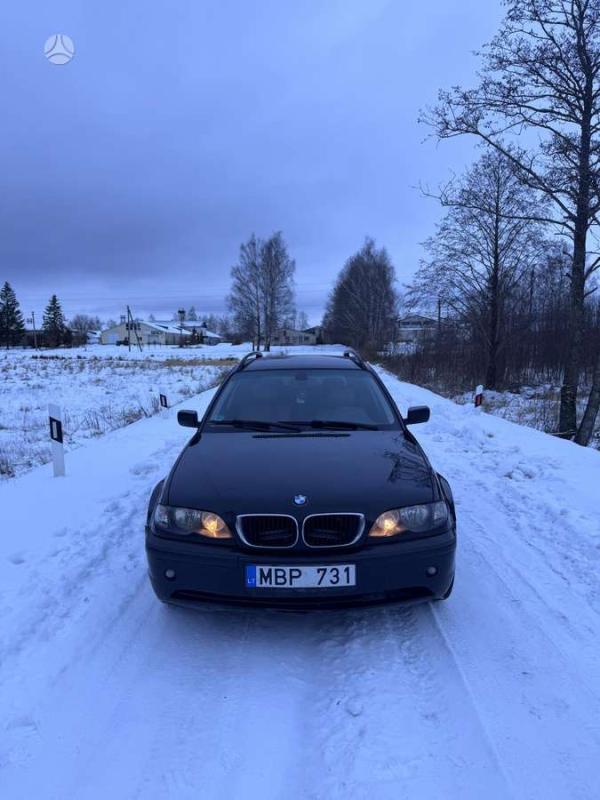 Black BMW 320 2002 in Sakiai, with an engine capacity of 0.00 L and mileage of 500 thousand km for 950 €, photo 2 on AUTOMOTO.COM.LV