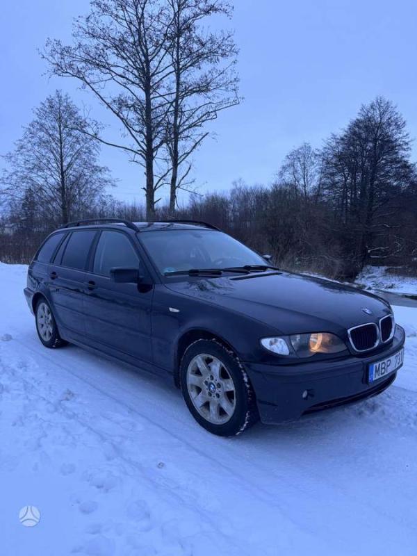 Black BMW 320 2002 in Sakiai, with an engine capacity of 0.00 L and mileage of 500 thousand km for 950 €, photo 3 on AUTOMOTO.COM.LV