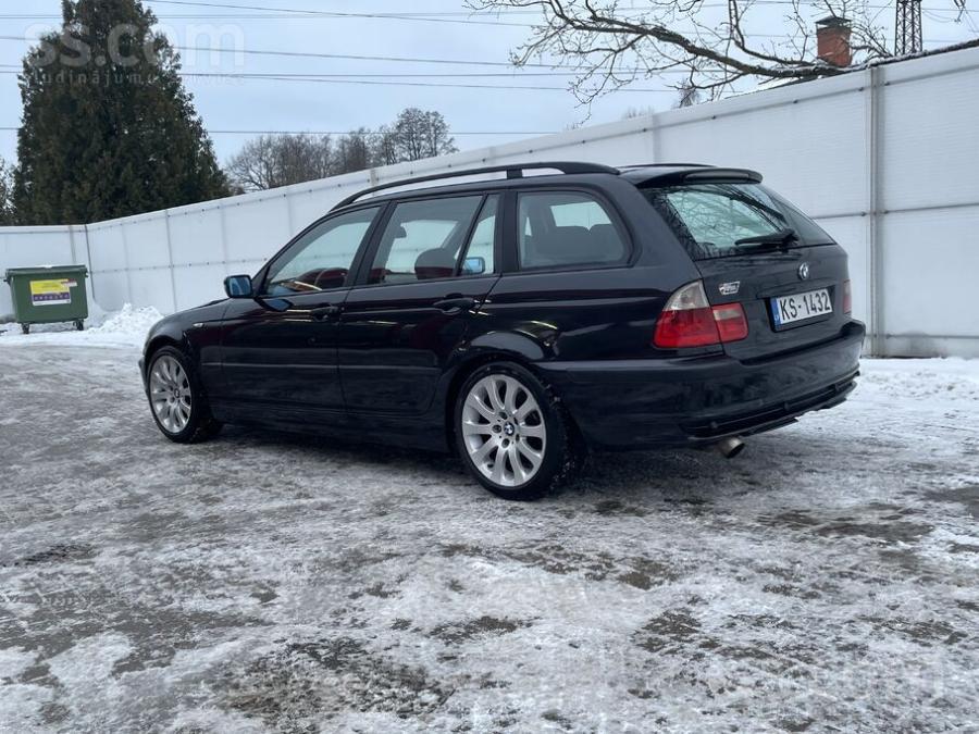 Black BMW 320 2002 in Riga, with an engine capacity of 2.00 L and mileage of 447 thousand km for 3950 €, photo 3 on AUTOMOTO.COM.LV
