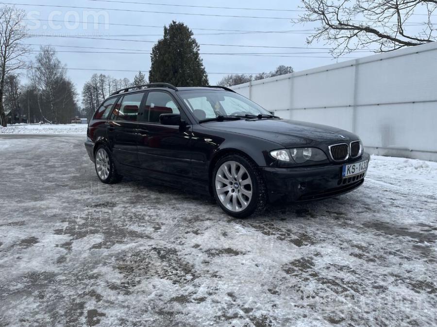 Black BMW 320 2002 in Riga, with an engine capacity of 2.00 L and mileage of 447 thousand km for 3950 €, photo 4 on AUTOMOTO.COM.LV