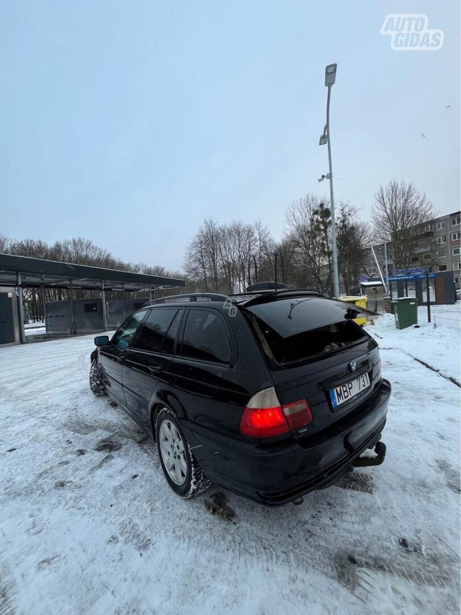Black BMW 320 2002 in Vilnius, with an engine capacity of 2.00 L and mileage of 490 thousand km for 2000 €, photo 3 on AUTOMOTO.COM.LV