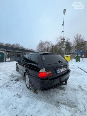Black BMW 320 2002 in Vilnius, with an engine capacity of 2.00 L and mileage of 490 thousand km for 2000 €, photo 5 on AUTOMOTO.COM.LV