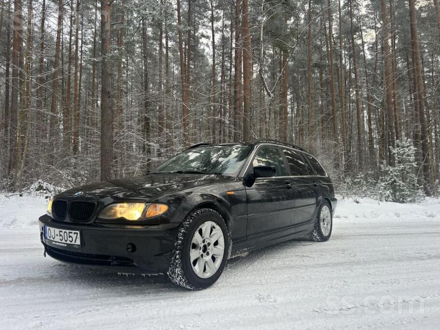 Black BMW 320 2002 in Riga, with an engine capacity of 2.20 L and mileage of 246 thousand km for 3600 €, photo 2 on AUTOMOTO.COM.LV
