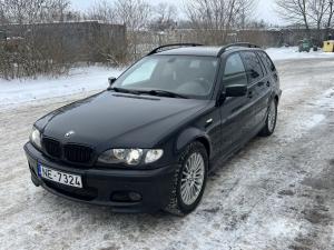 Black BMW 320 2002 in Riga, with an engine capacity of 3.00 L and mileage of 0 thousand km for 2750 €, photo  on AUTOMOTO.COM.LV