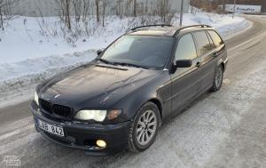 Melns BMW 320 2002 Viļņa, ar dzinēja tilpumu 2.00 L un nobraukumu 413 tūkst. km par 2000 €, foto 2 vietnē AUTOMOTO.COM.LV